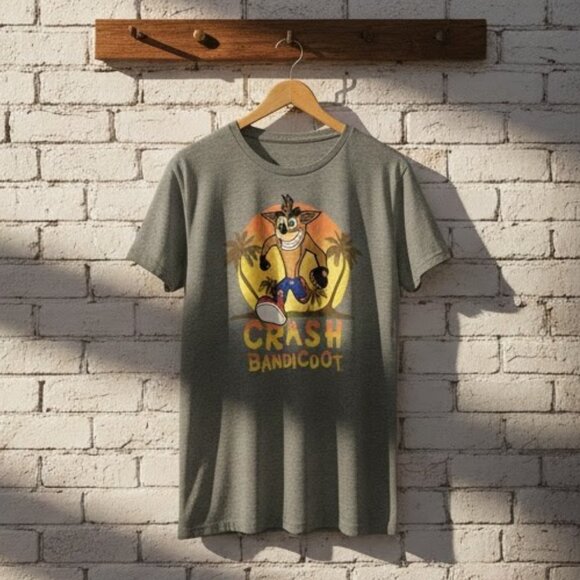 Unbranded | Shirts | Y2k Platfrom Game Mascot Palm Tree Graphic Tshirt ...